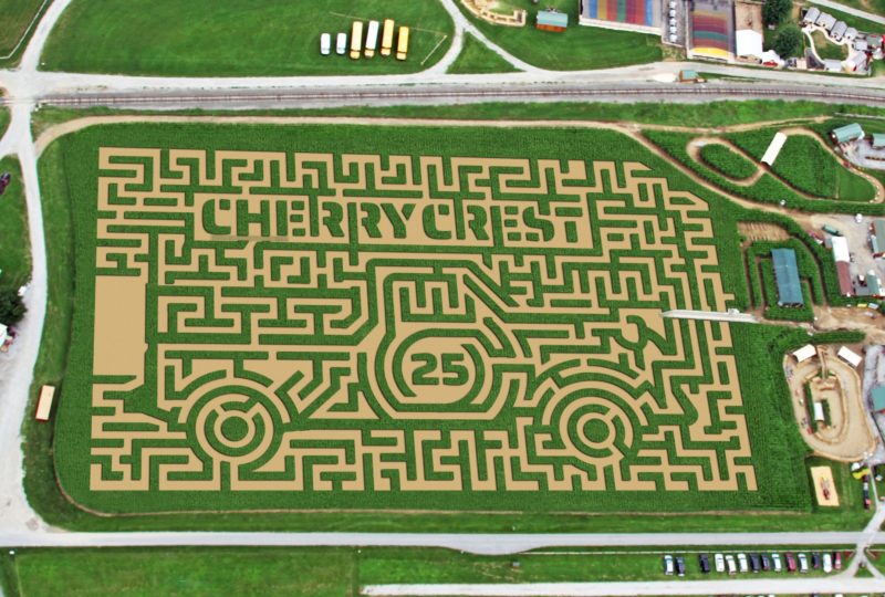 Corn Maze - Award-Winning Designs | Cherry Crest Adventure Farm